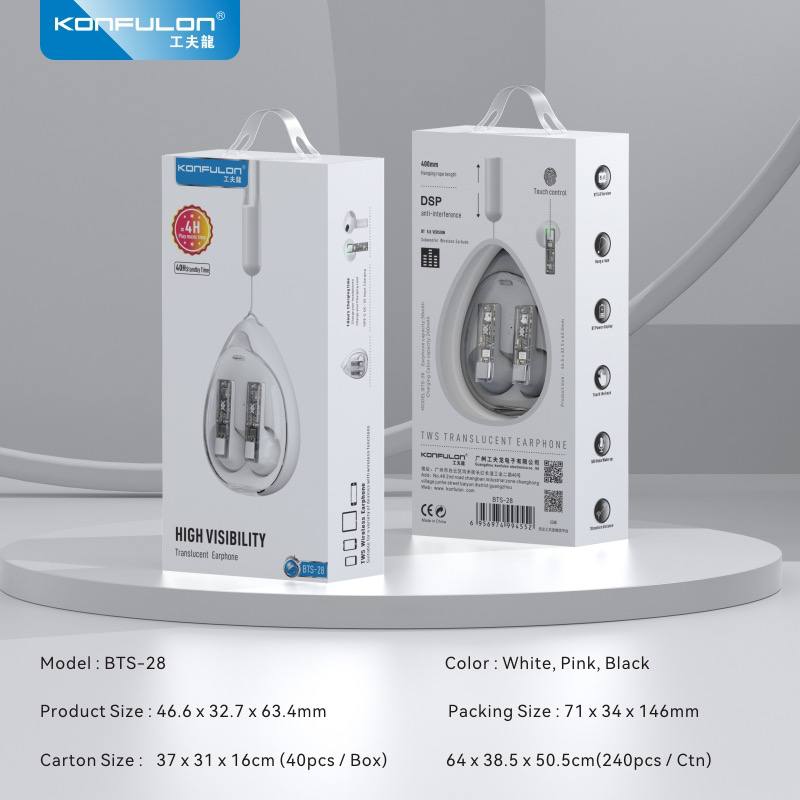 Konfulon Bluetooth Earphone BTS-28